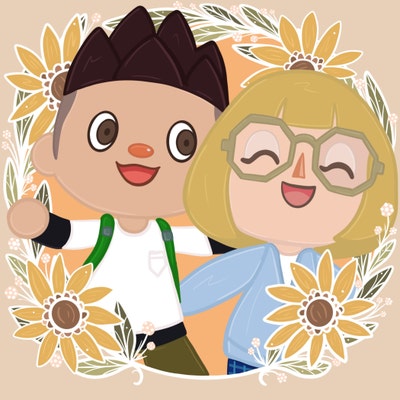 Animal Crossing Multiple Character Full Body Commission - Etsy