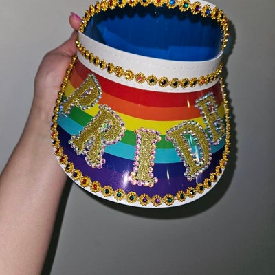 Rodeo Queen Beaded Fringe Cowboy Hat Red Stetson Hat Festival Hat ...