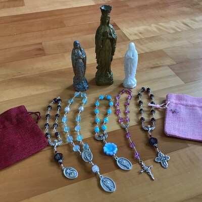 Memorare Chaplet Saint Mother Teresa of Calcutta Flying Novena - Etsy