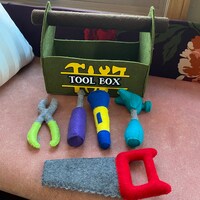 Felt Tools Pattern Set I - Hammer Saw Screwdriver Wrench Patterns ...