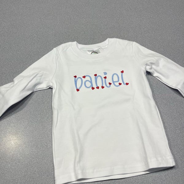 Girls Monogrammed Rainbow Letter Sweatshirt, Pink Monogram Sweater ...