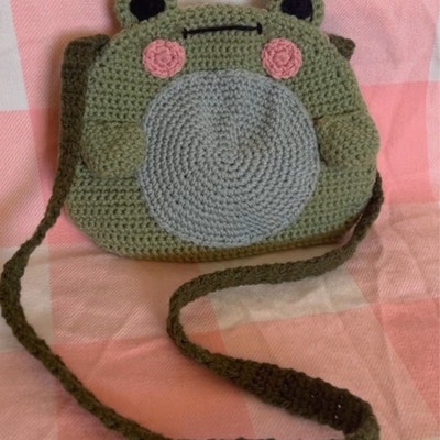 Crossbody Froggy Bag Crochet Pattern, Frog, Toad, Crochet Purse, Kawaii ...