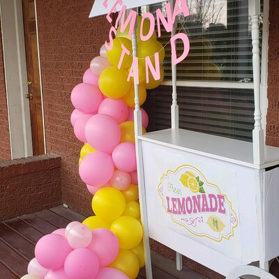 Lemonade Stand Sign DIY Instant Download, Lemonade Banner, Lemonade ...