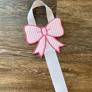 6 Sizes Bow Applique Embroidery Designs, Bow Applique Design ...
