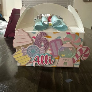 Frozen Party Favor Box, Frozen Birthday Decorations, Frozen Theme Party ...