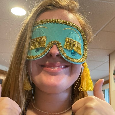 Superhero Logo Sleep Mask. Superhero Sleeping Mask. Sleep Mask ...