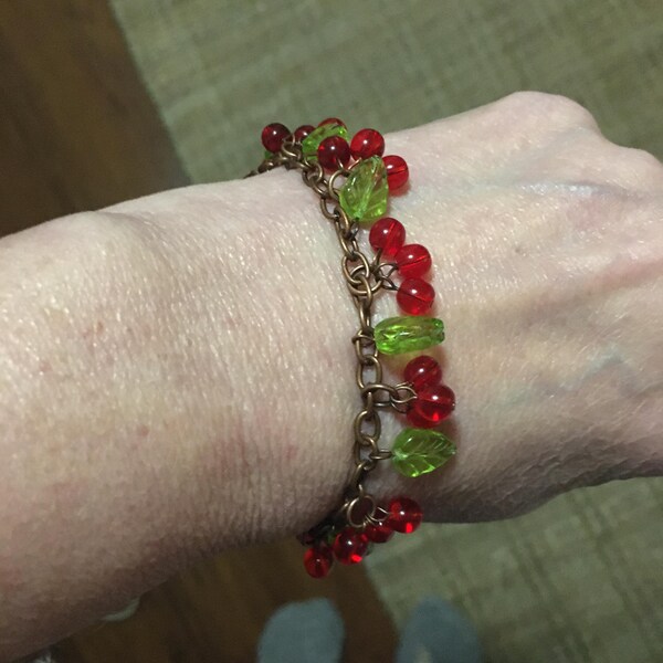 Star Cha Cha Bracelet, Nebula Color Mix, Half Mirrored Glass Beaded ...