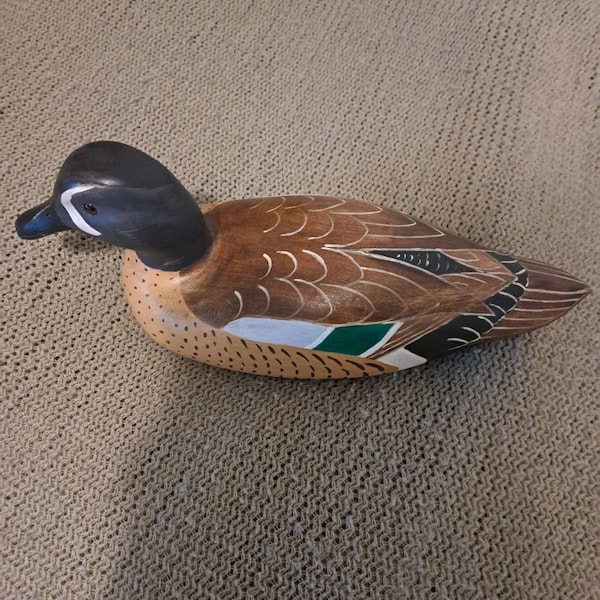 Blue Winged Teal Decoy - Etsy