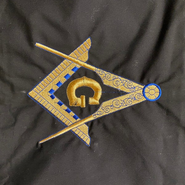 Masonic Compass 4sizes Digitized Filled Machine Embroidery Design ...