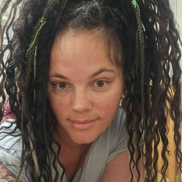 Smooth Black Dreadlocks. Hand Blended Shades.best Gift Personalized ...