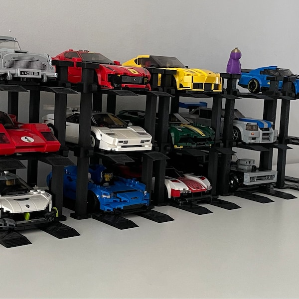 Triple Car Lift Display Stand for Speed Champions - Etsy