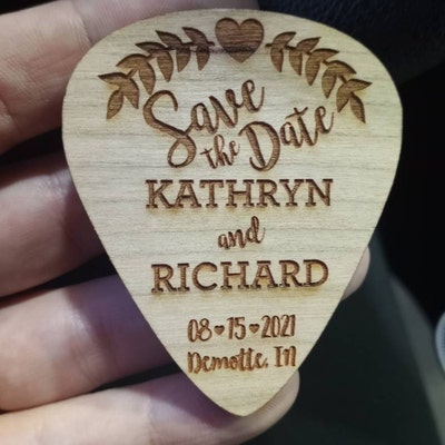 Wood Save the Date Magnets 2x3 Inch Personalized Wedding Save the Date ...