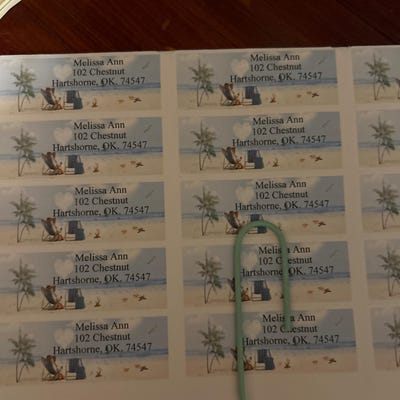 30 Personal Address Labels Heart of Butterflies bx 831 - Etsy