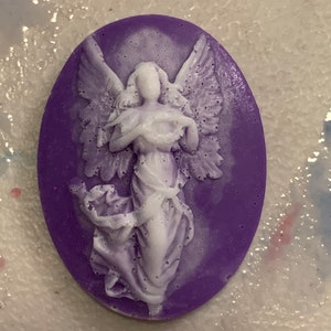Angel Cameo Silicone Mold Polymer Clay Metal Clay Epoxy Clay Soap Embed ...