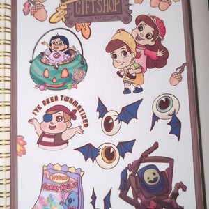 Nancy Drew Scoops Ice Cream Sticker Sheet Alibi in Ashes Laptop Gaming ...