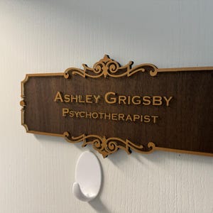 Modern Raised Text Restroom Sign Various Wood Finishes Raised Birch ...