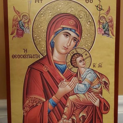 Saint Magdalini Byzantine Art lithography - Etsy