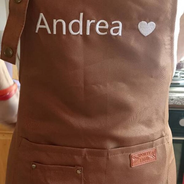 Personalized Apron, Cute Apron With Pockets, Custom Cooking, Aprons for ...