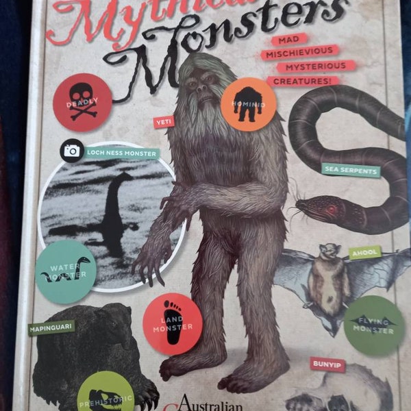 The Natural History of Cryptid Creatures - Picture Book - Etsy