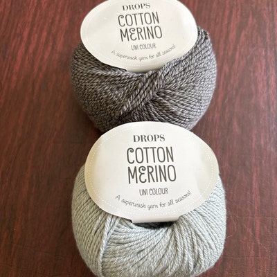 DROPS Baby Merino Knitting Yarn Superwash Treated Extra Fine Merino ...