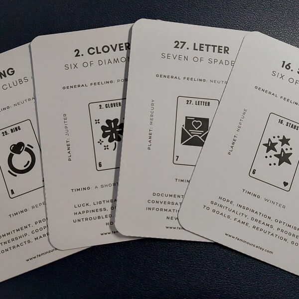 Zener (ESP) Cards | DIY Training Deck | ESP Cards | Psychic Training ...