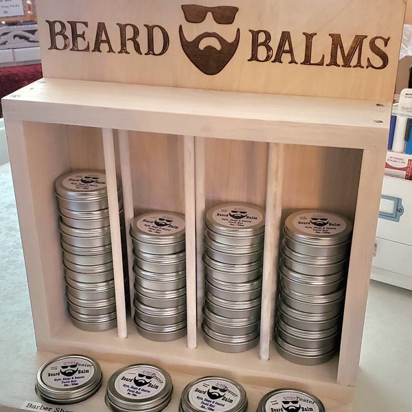 2 Oz Tin Display / 2 5/8" Tin Display / Solid Cologne Display / Lips ...
