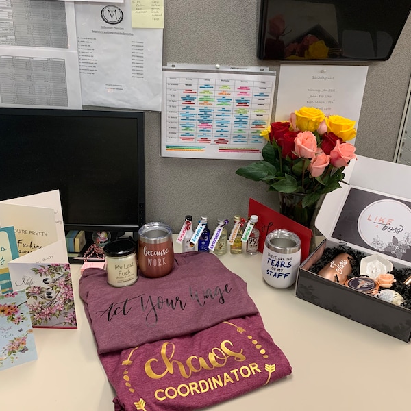 Boss's Day Gift Like a Boss Gift Spa Set for Her, Boss Lady Work From ...