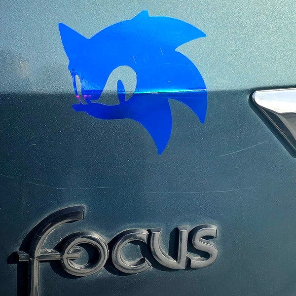 Video-game Sonic Vinyl Sticker/decal - Etsy