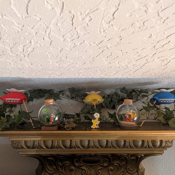Pikmin Inspired Onion Figure Set of 3 - 3D Printed - Etsy