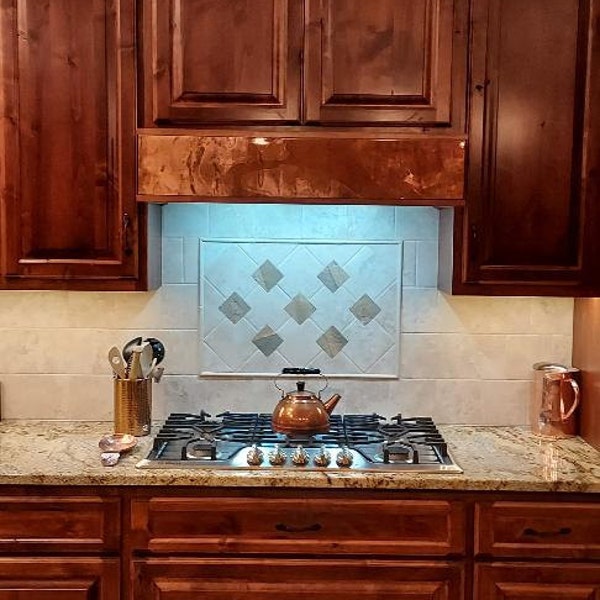 Copper Wall Tile, Handmade Copper Backsplash, Immortal Copper Mine ...