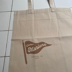 Personalized Monogram Tote Bag Custom Tote Name Tote Name Initial Bag ...