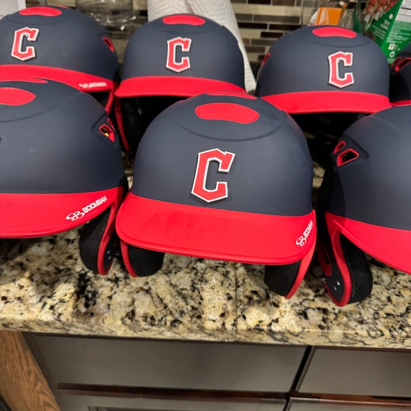 Custom 3D Printed Helmet Decals, Sports Helmet Charm, Team Logo ...