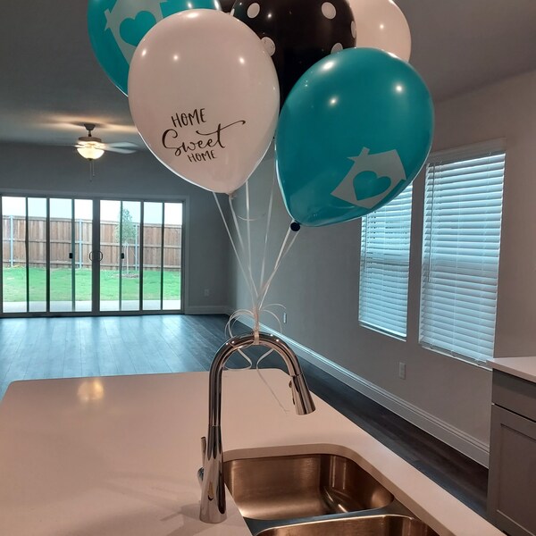 Home Sweet Home Balloons, New House Party Balloons, Housewarming Party ...