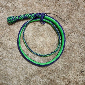 Emerald Handle Pattern for a 16 Plait Paracord Bullwhip by Whipworks - Etsy