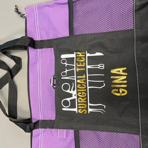 Custom Surgical Tech Bag, Surgical Technologist Week, Surgical ...
