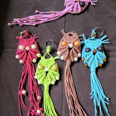 TUTORIAL Macrame Bracelets / Adjustable Macrame Bracelets With Beads DIY - Etsy