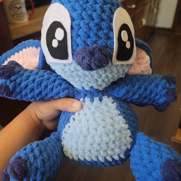 Digital 2in1 Chunky Amigurumi Stitch and Angel Pattern Crochet Stitch ...