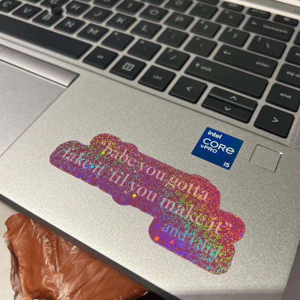 Down Bad Sticker Crying at the Gym TTPD Sticker Tortured Poets Album ...