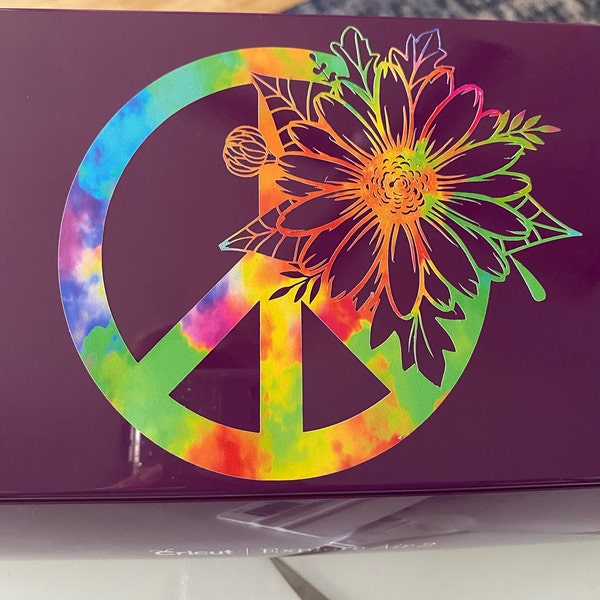 Peace Svg, Hippie Svg, Peace Sign Svg, Floral Svg, Peace Svg File ...