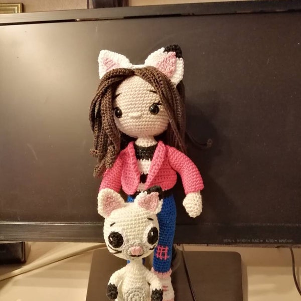 Miniature Cleopatra, Amigurumi Pattern, PDF Tutorial, Amigurumi Dolls ...