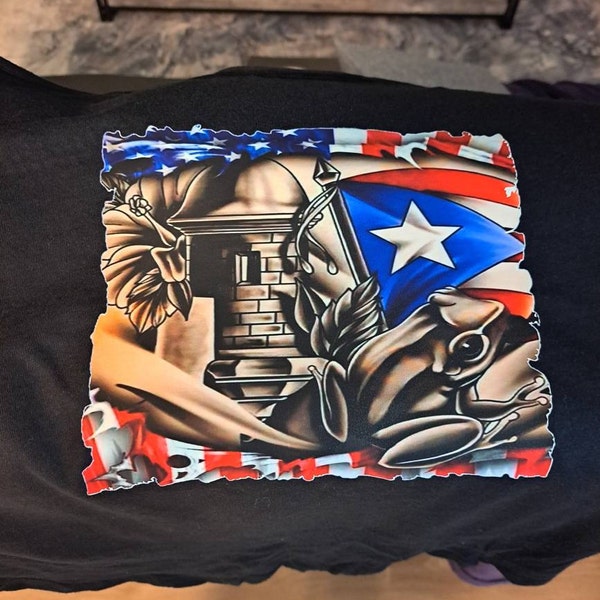 Puerto Rico Design Sublimation - Etsy