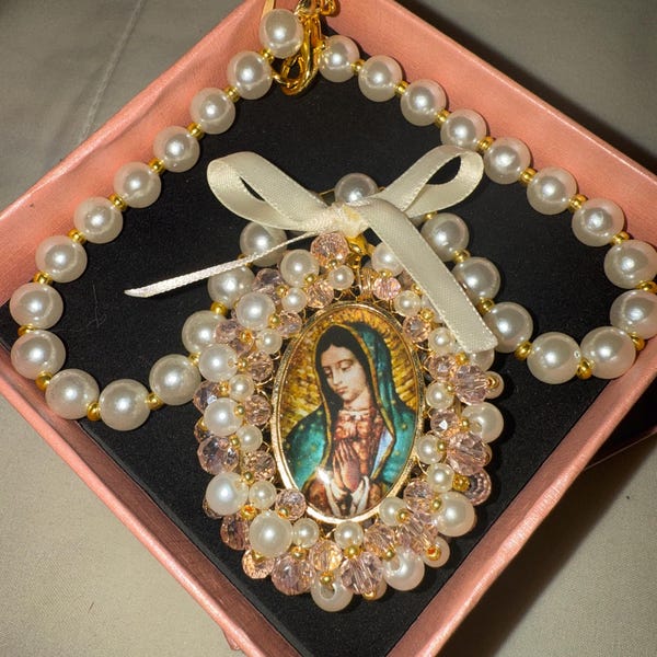 Virgin Guadalupe Car Charm,car Decoration,car Accessories,rearview ...