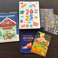 Sticker Sheet "mango the Rainbow Cat", Set of 12 Kiss Cut Stickers ...