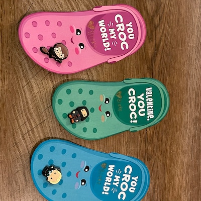 Shoe Charm Valentine, Clog Shoe Valentine, Valentine Printable, Kids ...