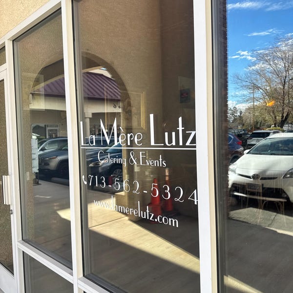 Customizable Vinyl Decal | Your Business Name or Logo - Storefront ...