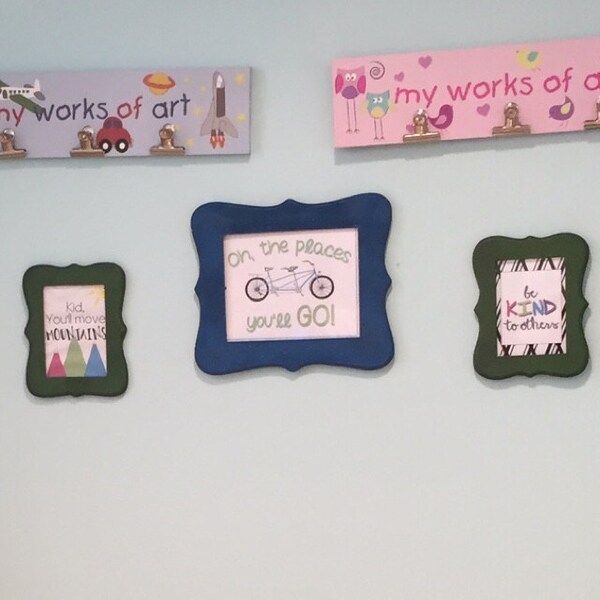 Colorful Classroom Wall Decor, Educational Art Prints, Homeschool Art ...