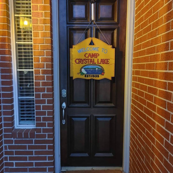 The Town of Woodsboro Emblem Sign - Etsy