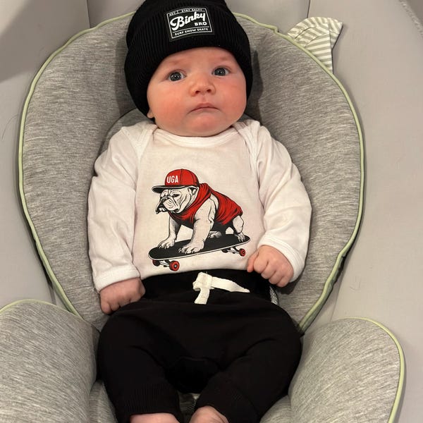 UGA Bulldogs Fan Youth Tshirt, Bulldog Skateboard Tee, UGA Fan Gift ...