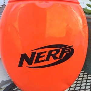 Modern Nerf Logo Decal - Etsy