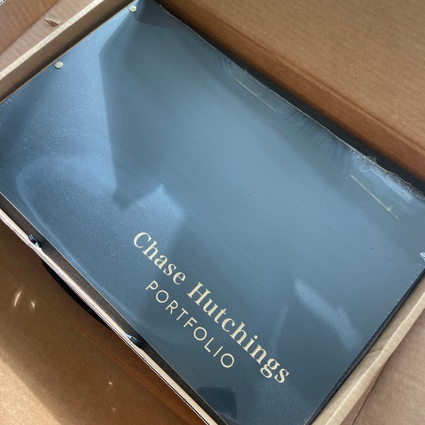 11x17 Landscape Matte Black Portfolio Case 11x17 Portfolio Landscape ...